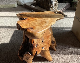 Tree Stump Table - Etsy