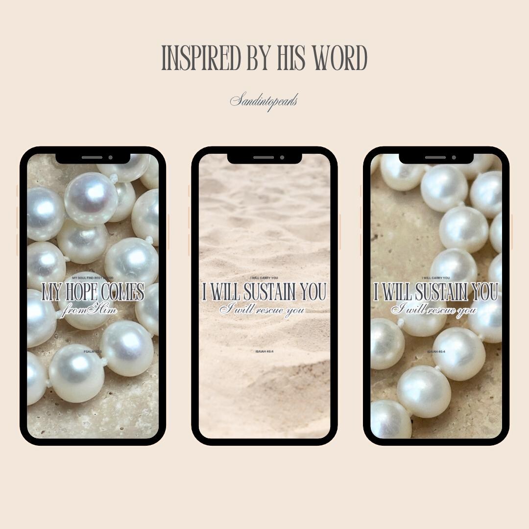 3 Set Signature Scripture Wallpaper - Etsy