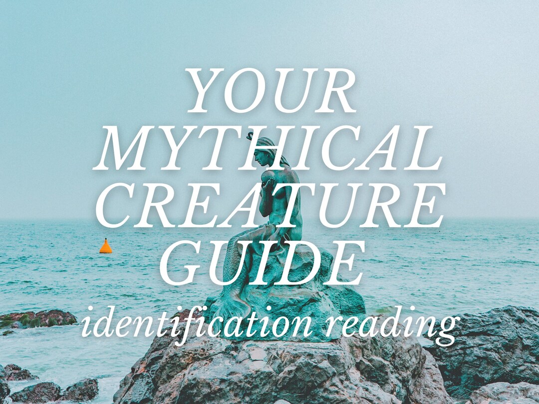 Detailed Mythical Creature Guide Identification Reading / - Etsy