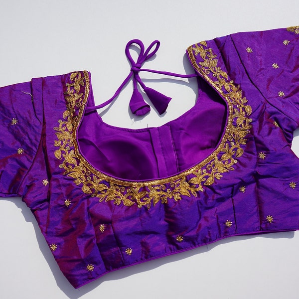 Maggam Work Blouse - Etsy