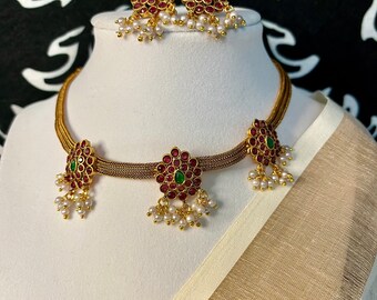 Indian Style Fancy Necklace - Etsy