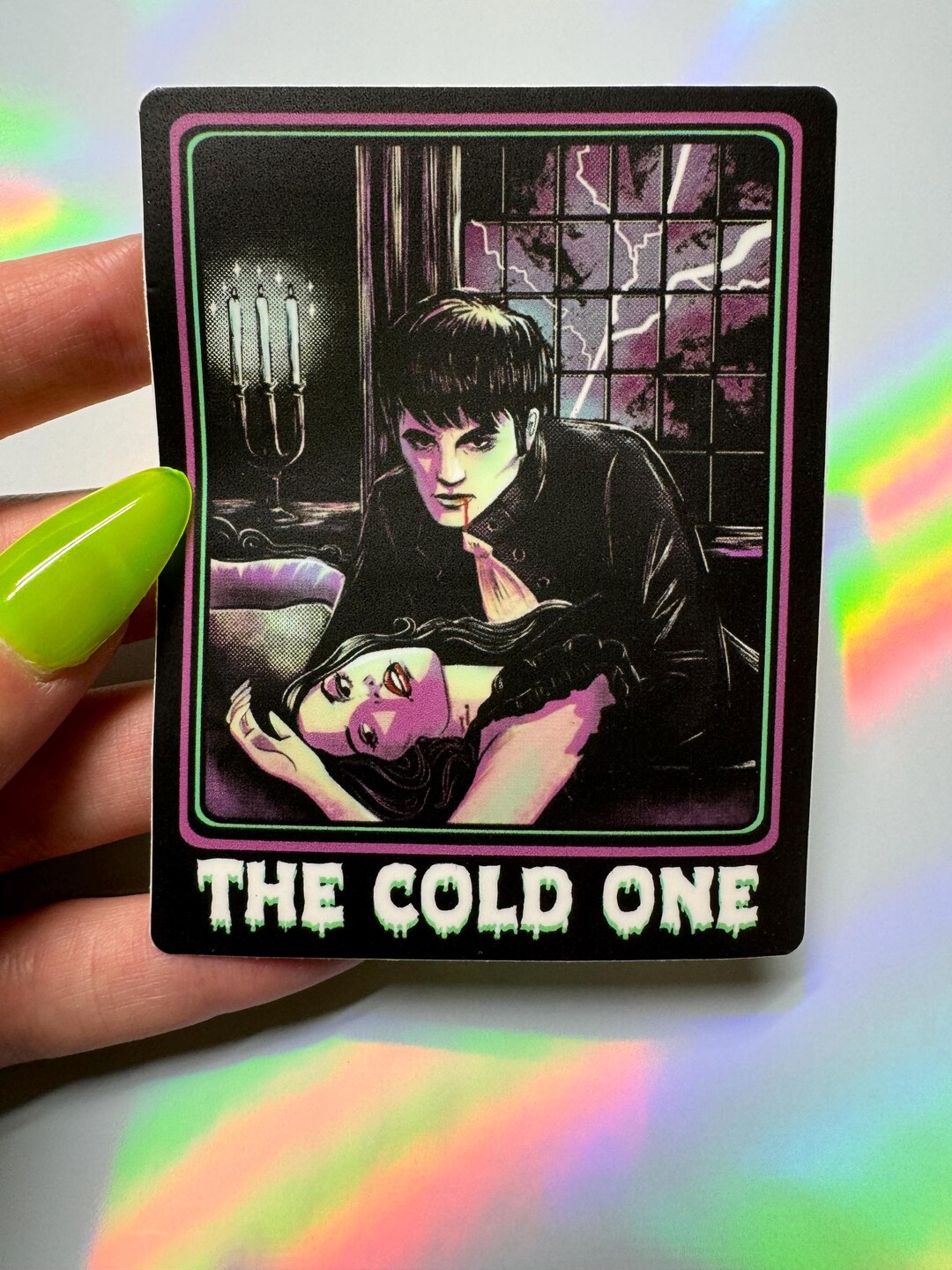 3” Cold One Sticker Vampire Parody Spooky Halloween - Etsy