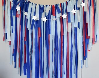 Red White Blue Backdrop - Etsy