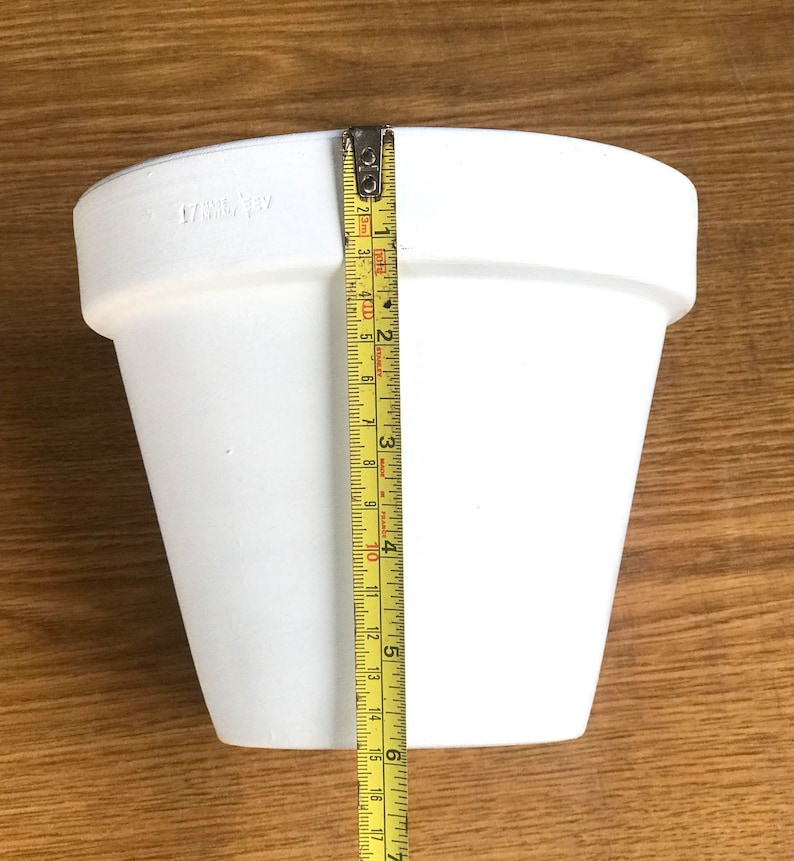 Bee Decoupaged Terracotta Clay Plant Pot ,bee Flower Pot,pretty Planter ...