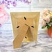 Floral Picture Frame With Butterfly Hearts, Poppy Flower Photo Frame ...