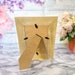 Floral Decoupage Wooden Photo Frame, Rustic Driftwood Decor (4”x6” - Etsy