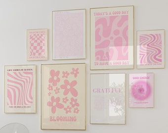 Cute Pink Print - Etsy