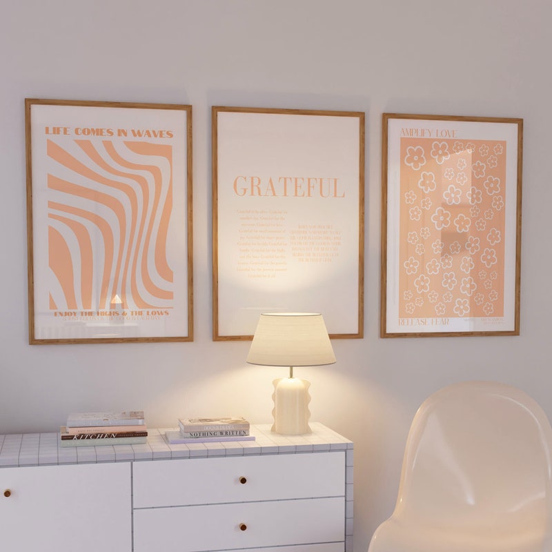 Orange Wall Art - Etsy