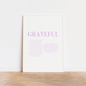 3 Purple Wall Prints, Digital Prints, Purple Wall Art, Cute Purple ...