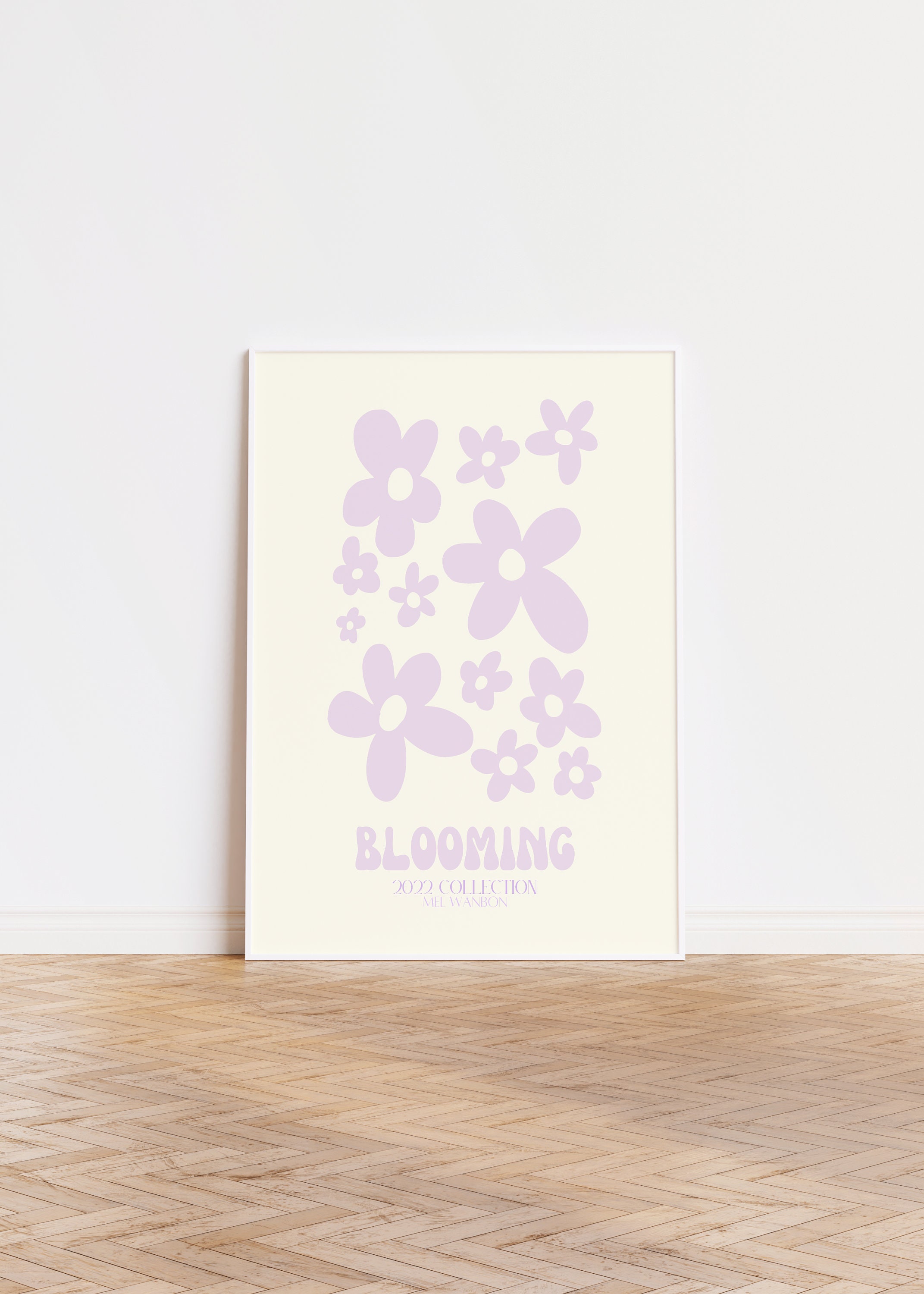 3 Purple Wall Prints, Digital Download Art, Purple Wall Art, Retro Wall ...