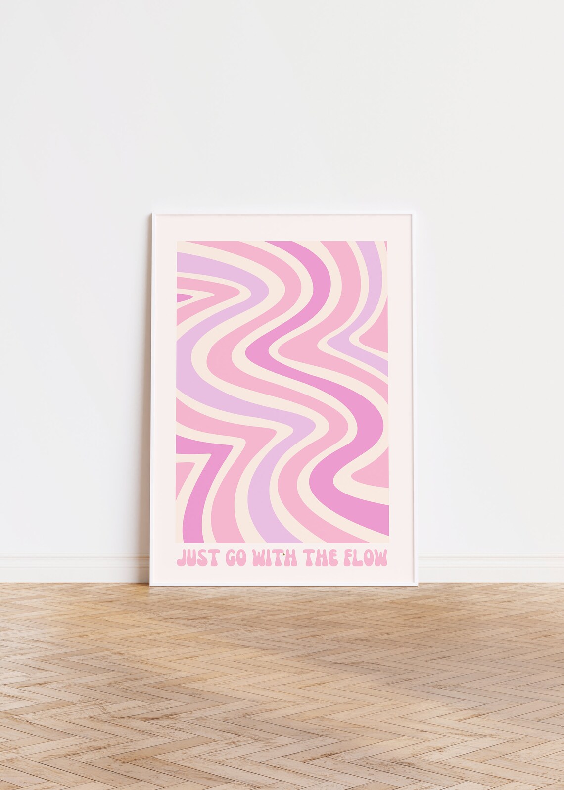 8 Pink Wall Print Bundle, Digital Art Print, Pink Wall Decor, Cute Wall ...