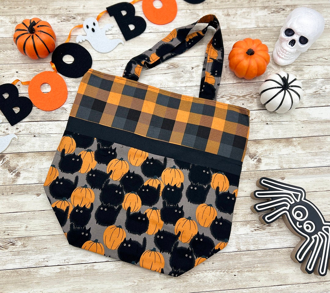 Halloween Candy Tote Bags-animal Themed - Etsy