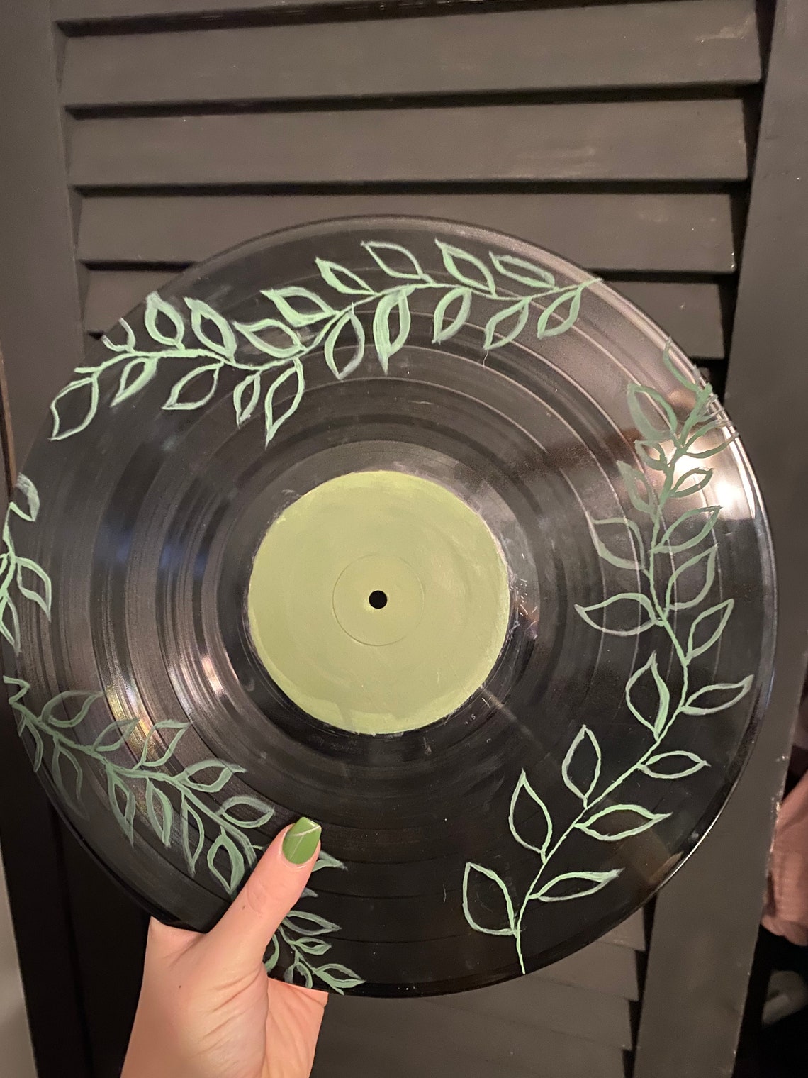 Green Leaf Vinyl - Etsy
