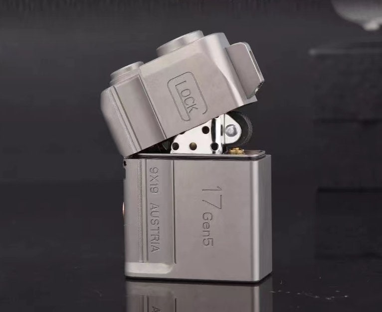 Storm Lighter Titanium Glock Wararmor Zorro Zippo EDC - Etsy