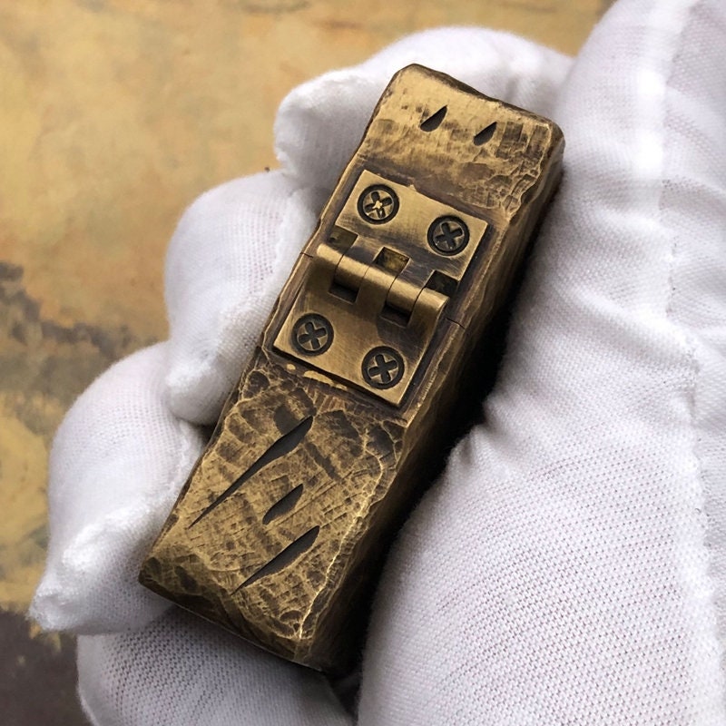 Storm Lighter Brass EDC Wararmor Zorro Zippo - Etsy