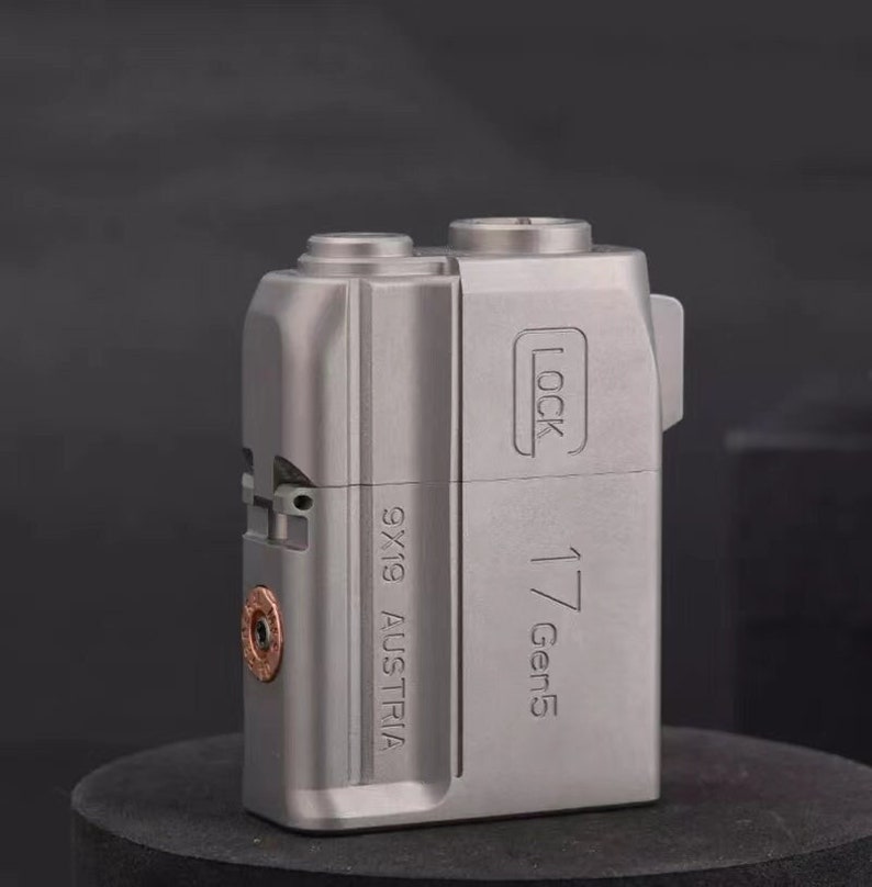 Storm Lighter Titanium Glock Wararmor Zorro Zippo EDC - Etsy