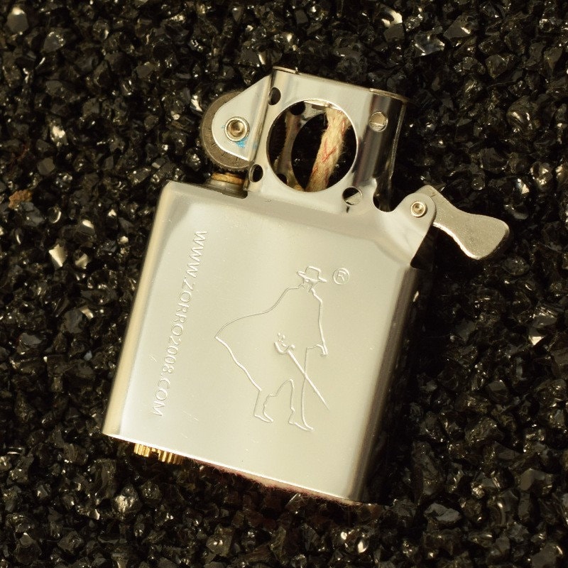 Zorro Pipe Insert Steel Brass Zippo - Etsy