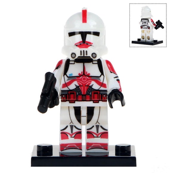 Commander Fox phase 1 Armourcustom Star Wars Minifigure | Etsy