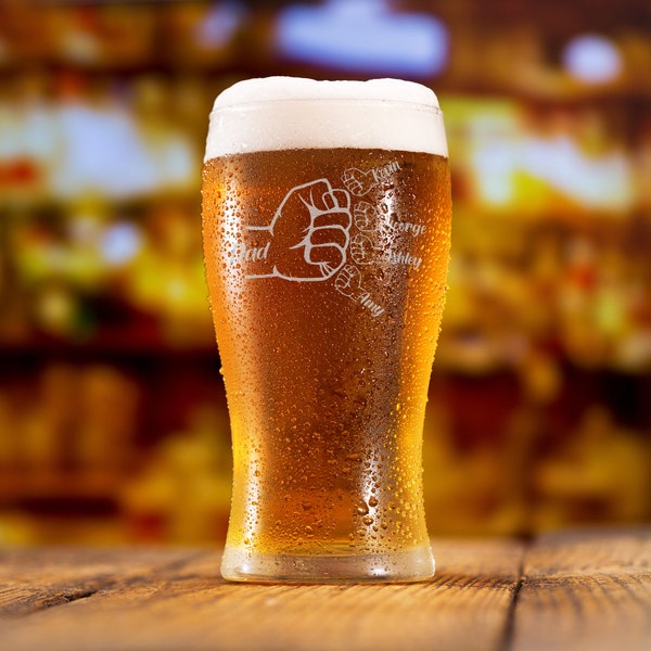 Custom Beer Glasses - Etsy
