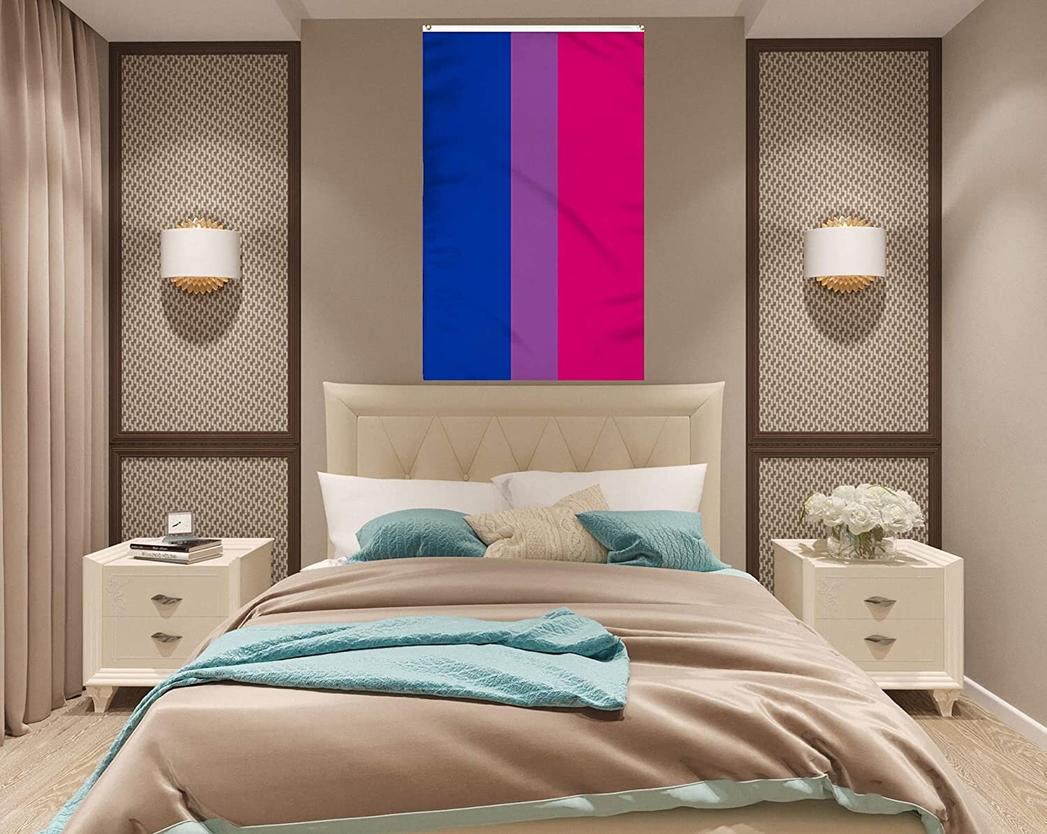 Bisexual Flag 3x5', Pride Flag, Bisexual Pride Flag, Bi Flag, LGBT Gay ...