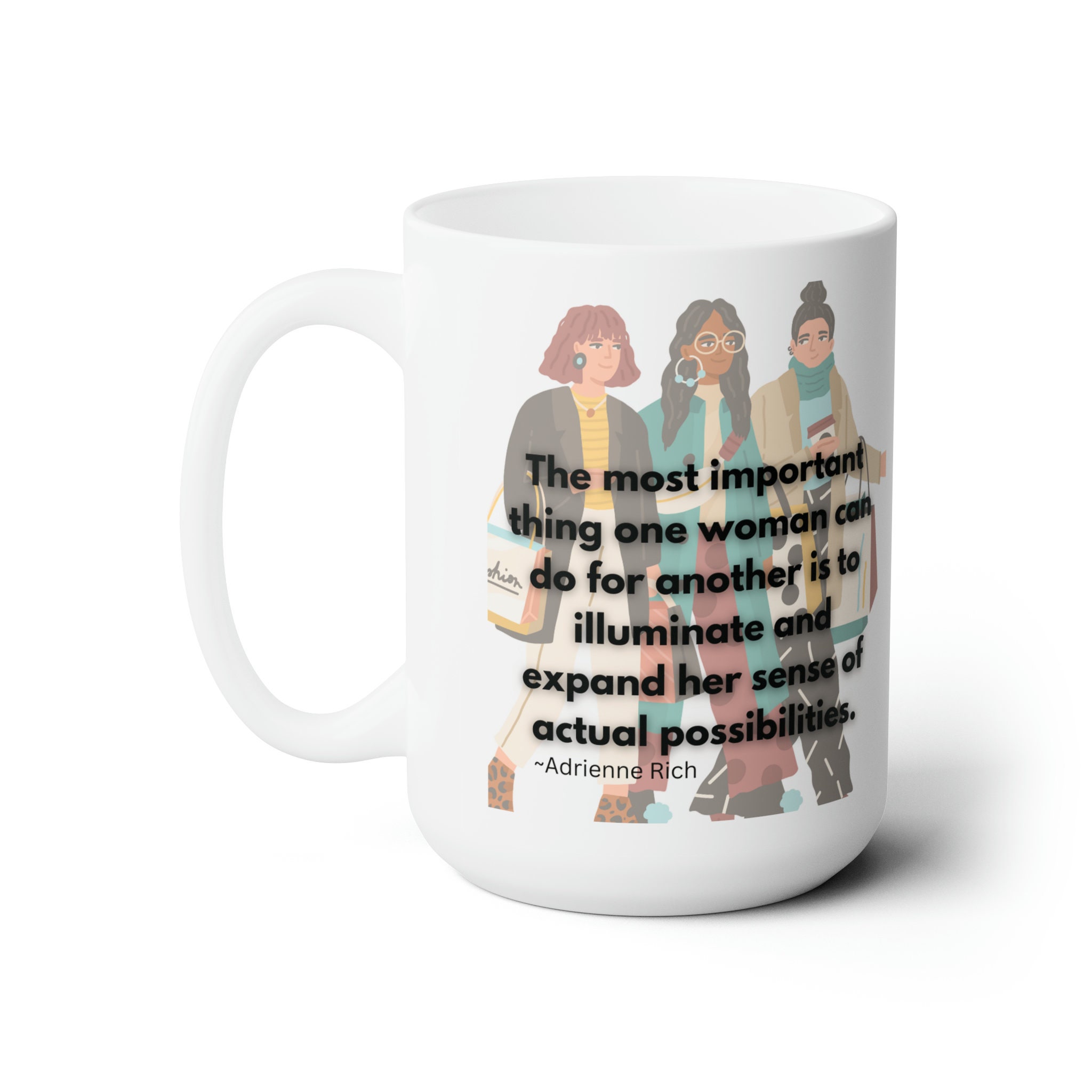 Women Empowerment Mug Woman Day Mug Ceramic Mug 15oz - Etsy