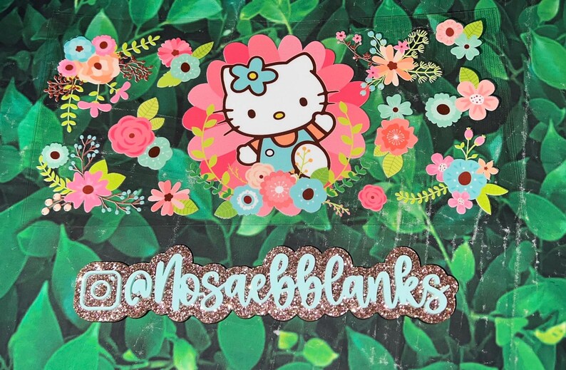 Hello Kitty UV DTF| Cup Wraps - Etsy