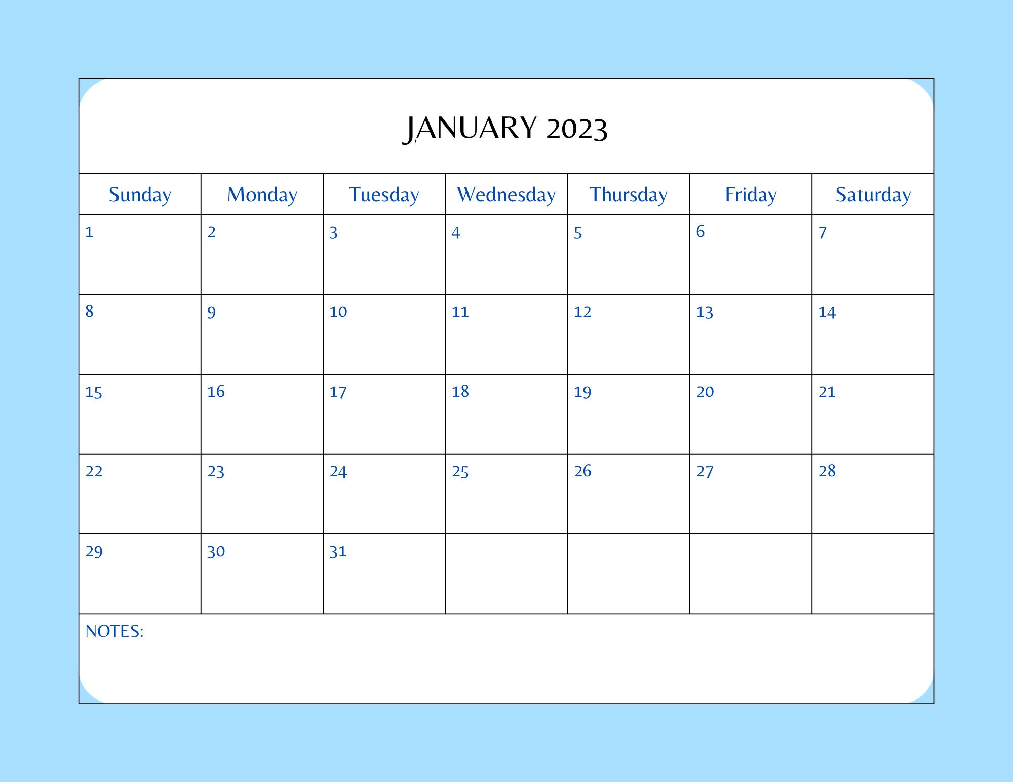 2023-2025 Printable Calendar - Etsy