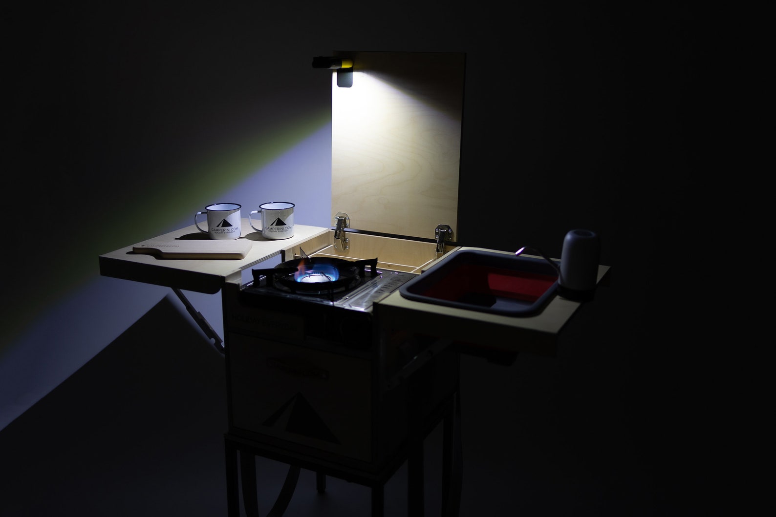 Mobile Camping Kitchen Camperini MINI Camping Box - Etsy