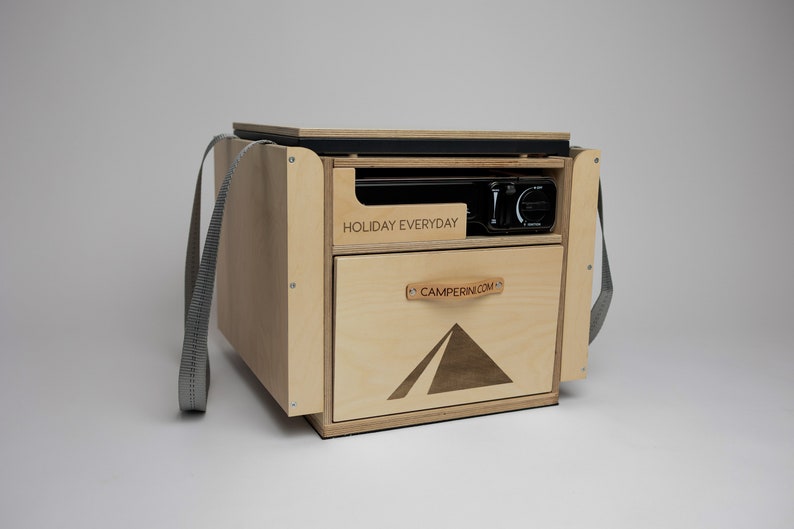 Mobile Camping Kitchen Camperini MINI Camping Box - Etsy