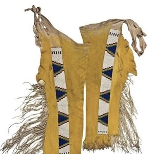 Indian Beaded Chaps - Etsy