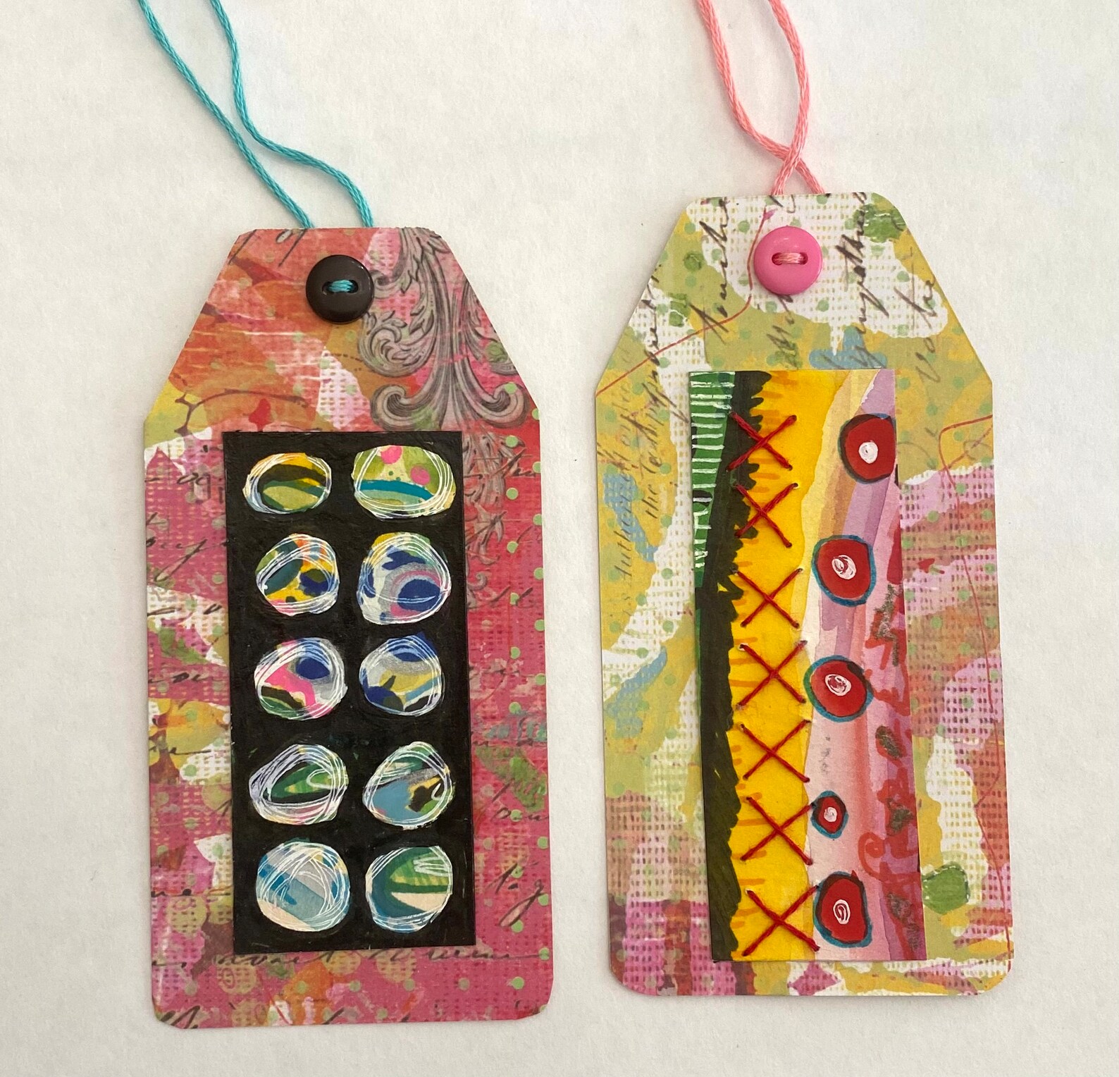 Hand Made Tags Junk Journal Ephemera - Etsy