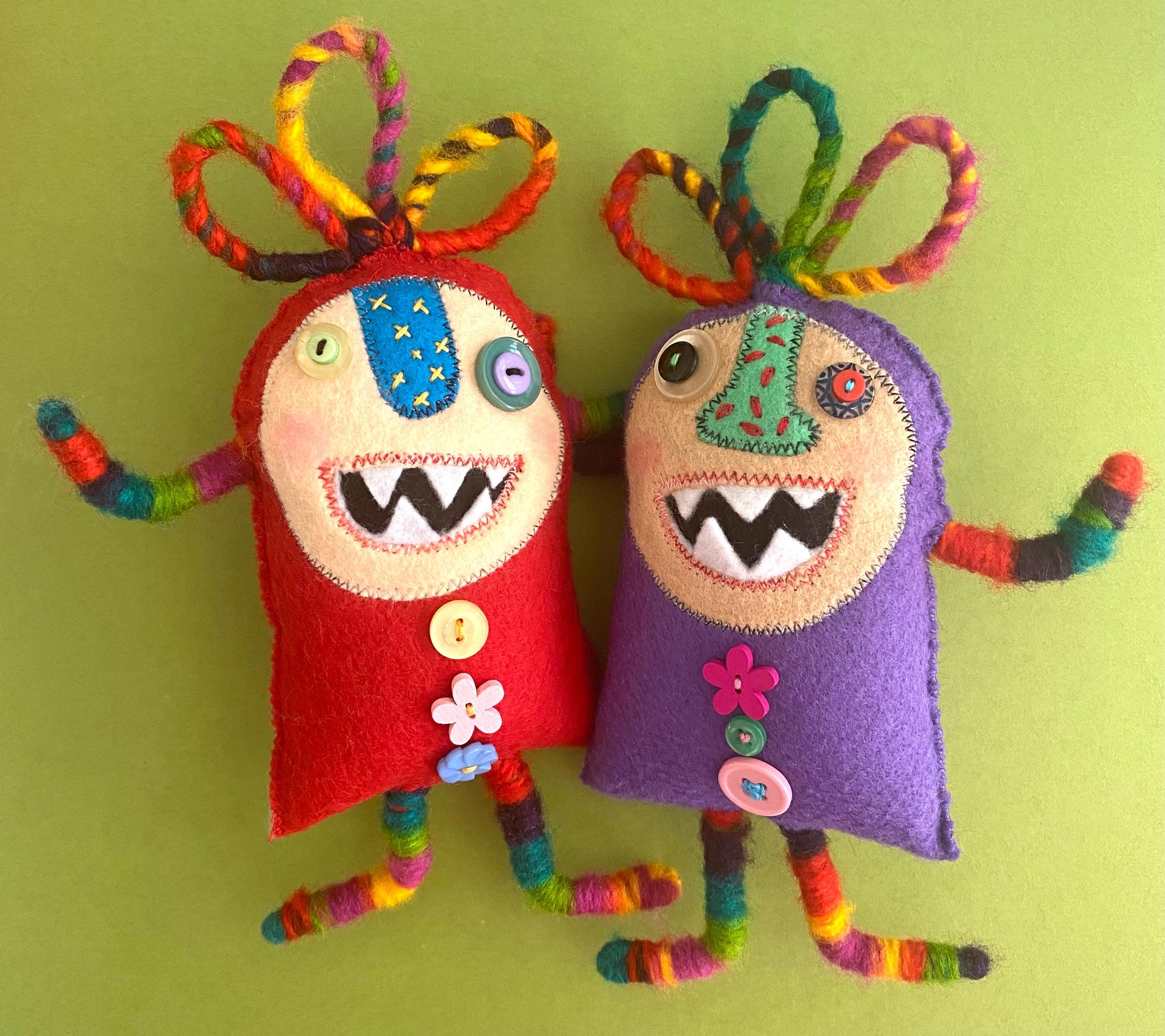 Monster PDF Pattern Instant Download - Etsy