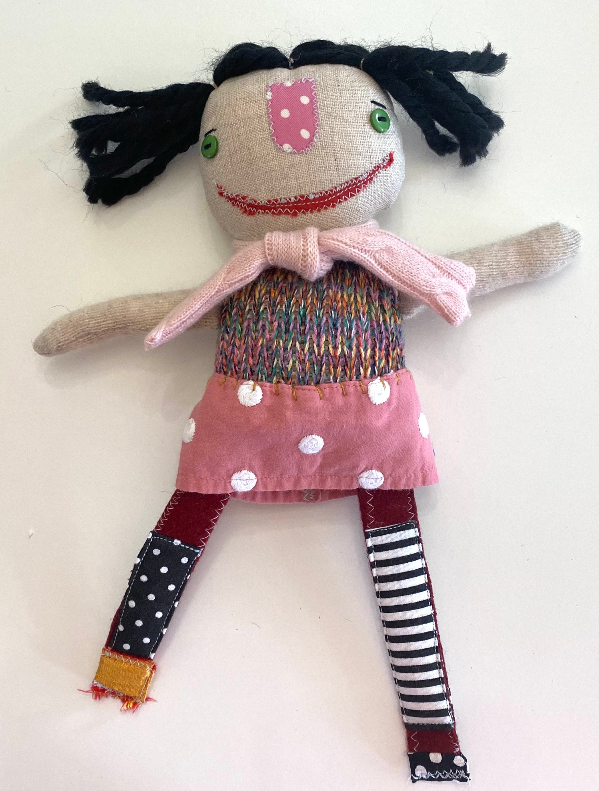 Original, Handmade Cloth Doll - Etsy
