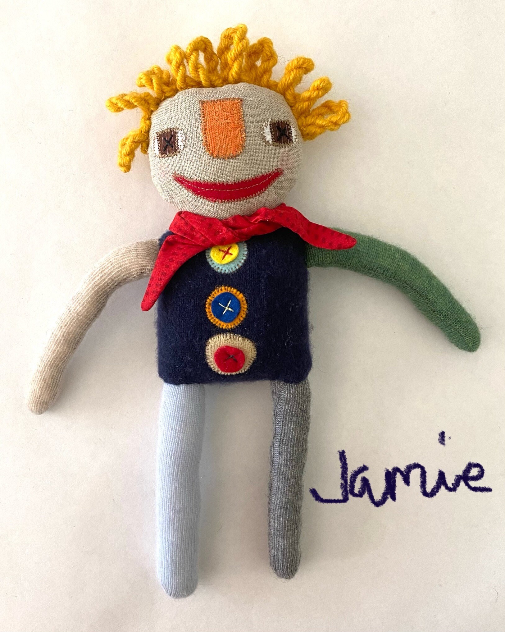 Original, Handmade Cloth Doll - Etsy