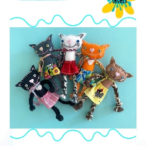 Kitten Brooch PDF Pattern and Tutorial - Etsy