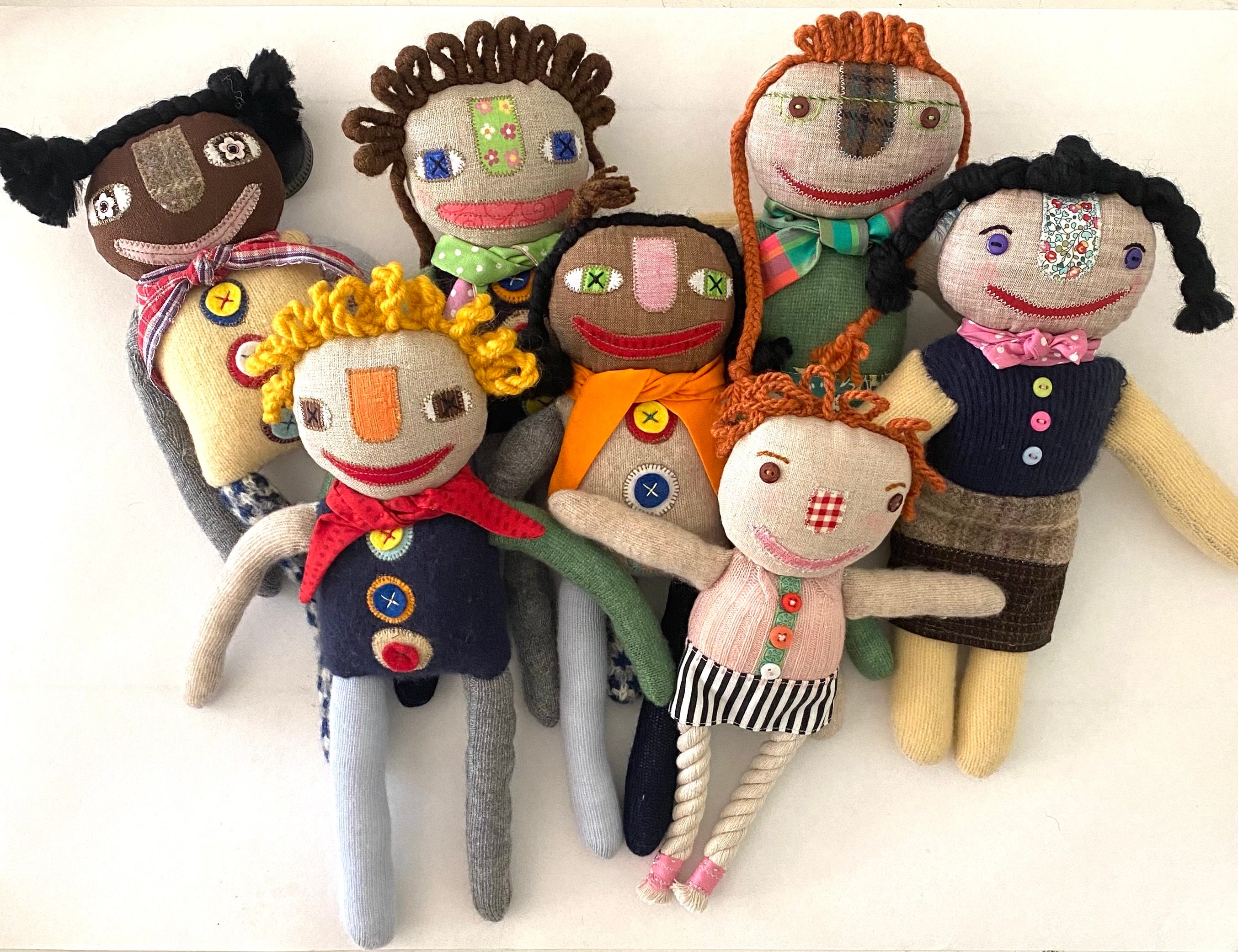 Original, Handmade Cloth Doll - Etsy