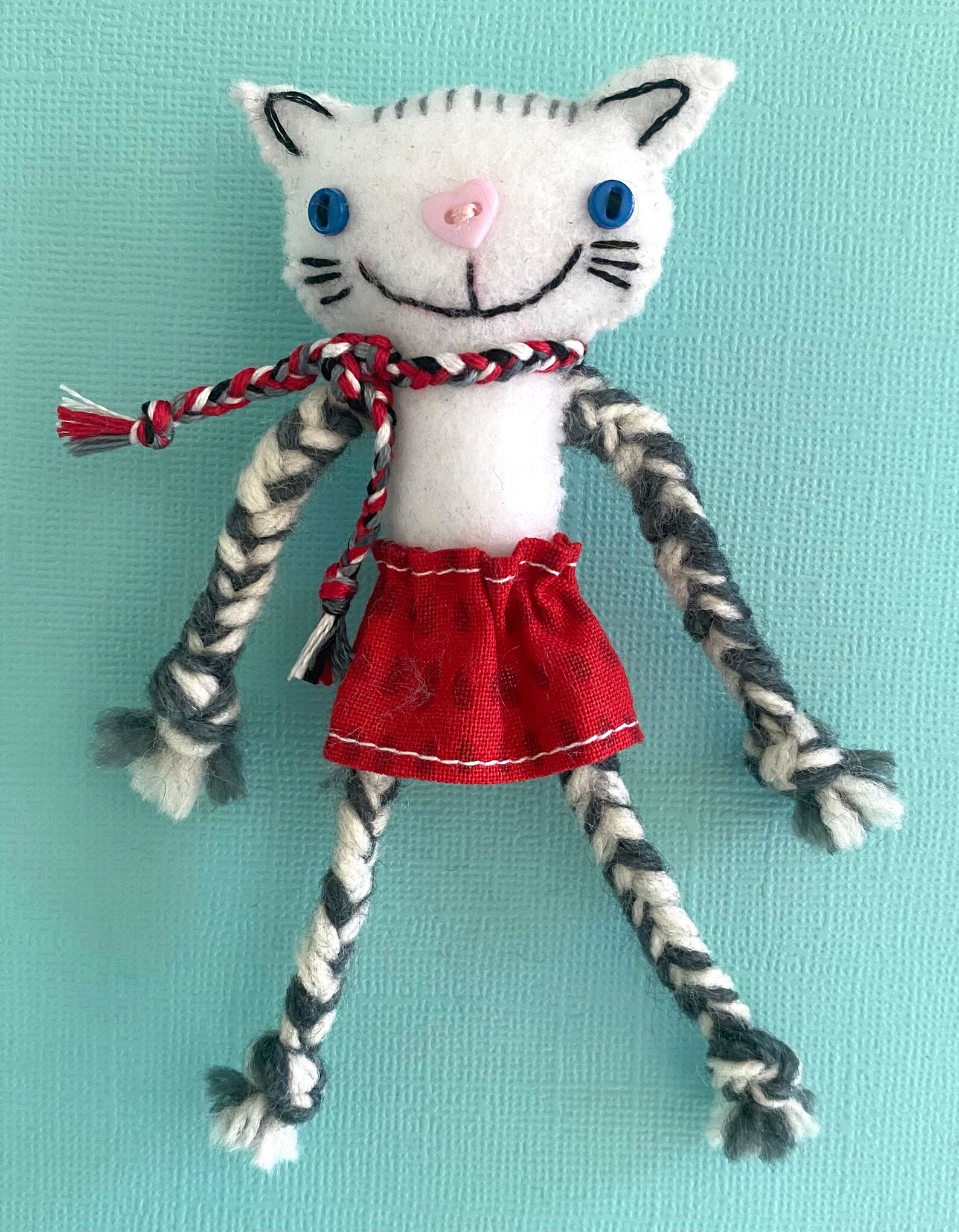 Kitten Brooch PDF Pattern and Tutorial - Etsy UK