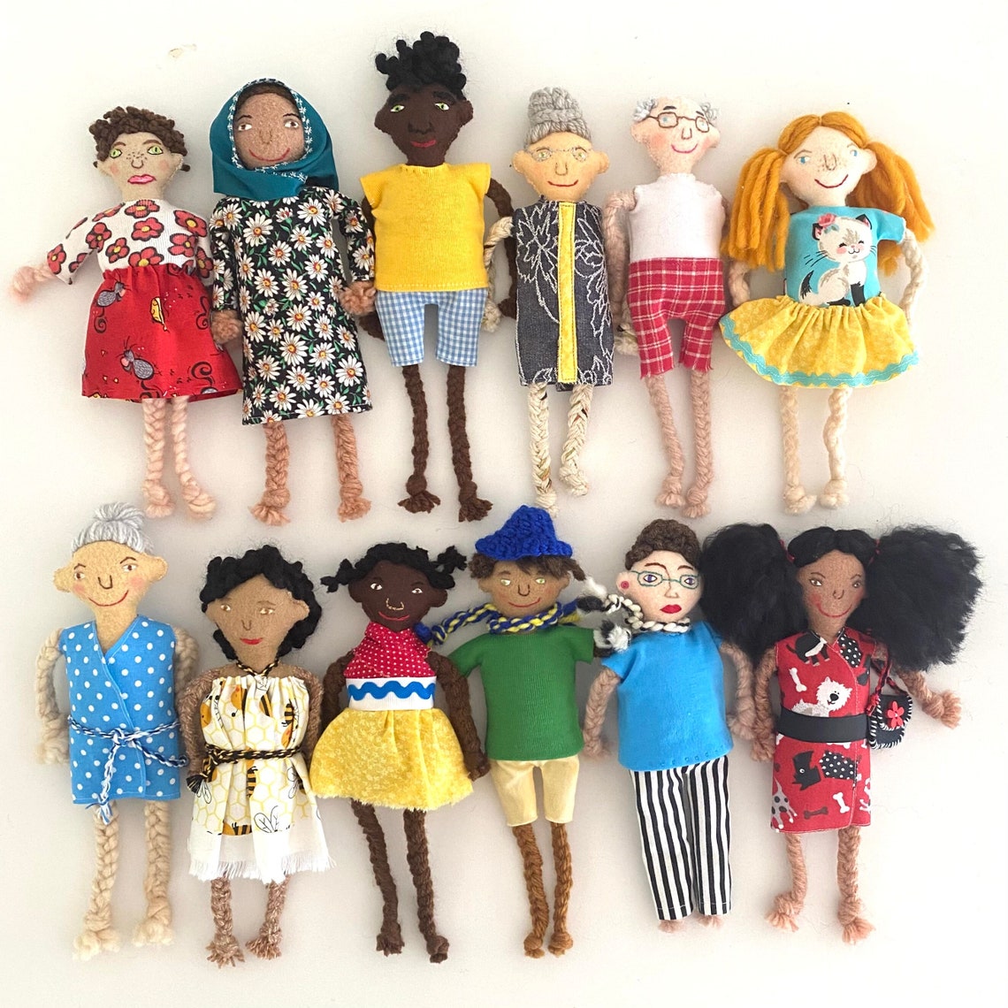 Mini-me Doll PDF Pattern and Tutorial Instant Download - Etsy