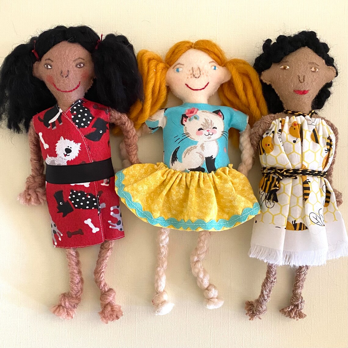 Mini-me Doll PDF Pattern and Tutorial Instant Download - Etsy