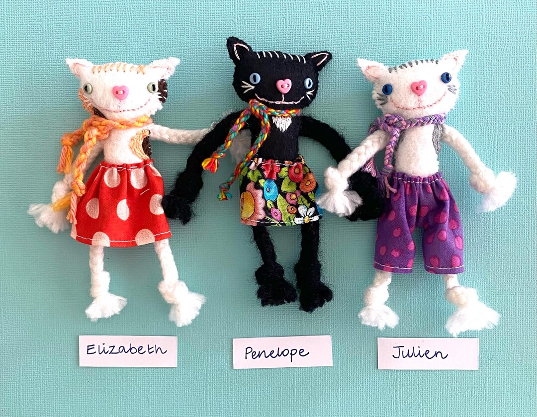 Handmade Kitten Brooch - Etsy