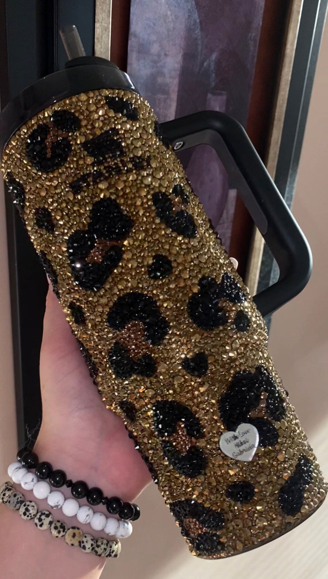 30 OZ Leopard Print Stanley Tumbler - Etsy