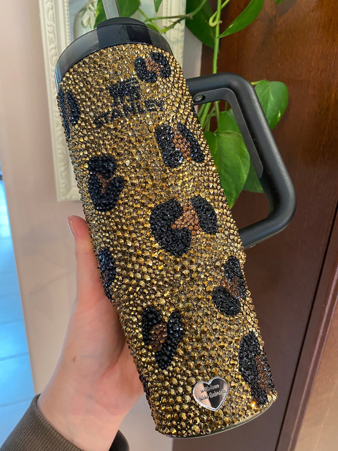 30 OZ Leopard Print Stanley Tumbler - Etsy