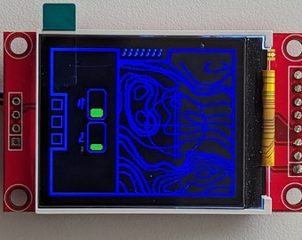 Mandalorian Radar Gauntlet Display Screen Scanner Graphic Mandoputer - Etsy