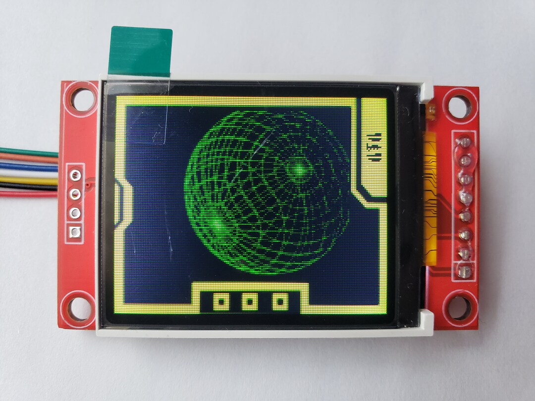 Mandoputer 1.8 Gauntlet Display Mandalorian Screen Tech Cosplay Addon ...