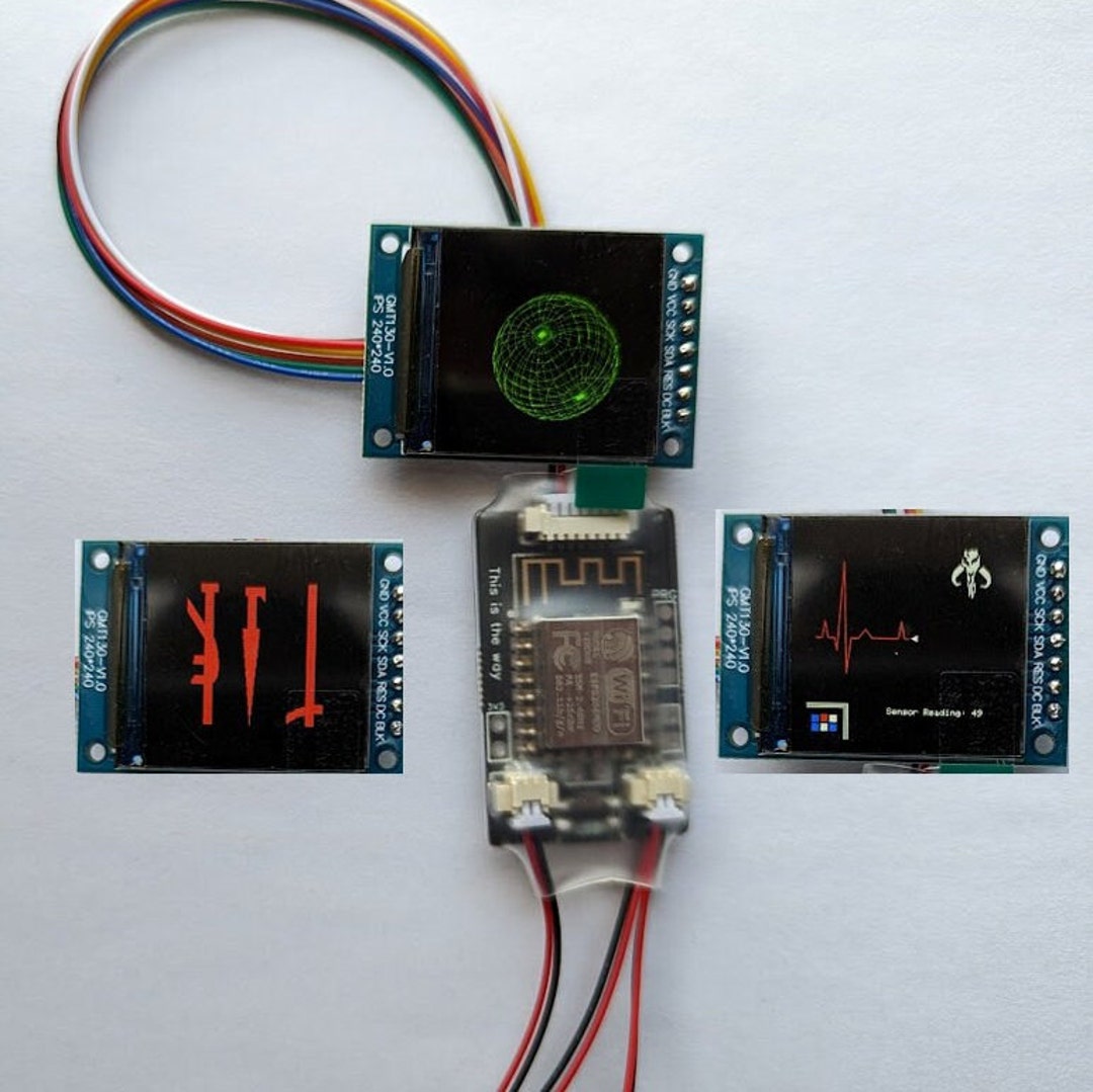 Strategic Mandoputer 1.3" Gauntlet Display Mandalorian Screen Tech ...