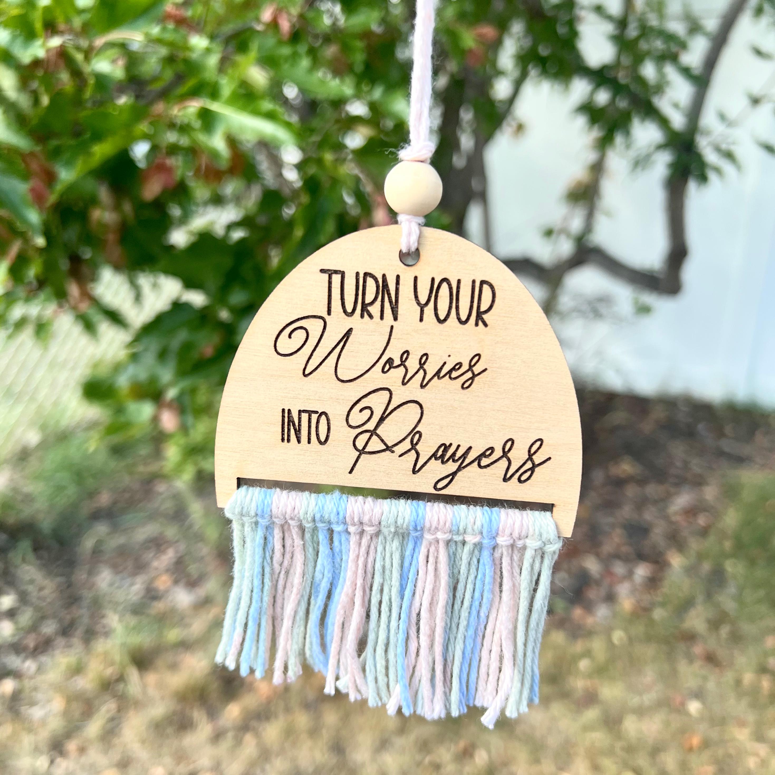 Car Charm Rear View Mirror SVG, Encouraging Friend Gift, BOHO Car ...