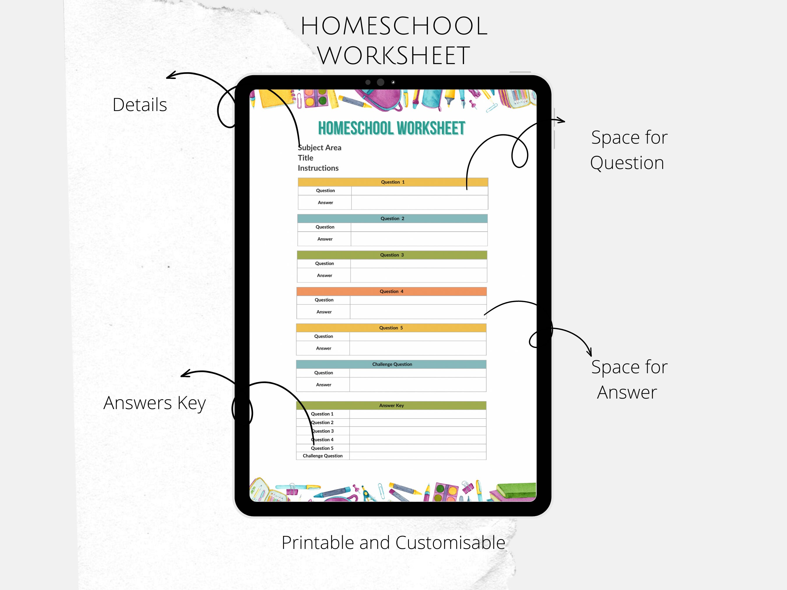Printable Homeschool Bundle Weekly Plan, Curriculum, Planner ...