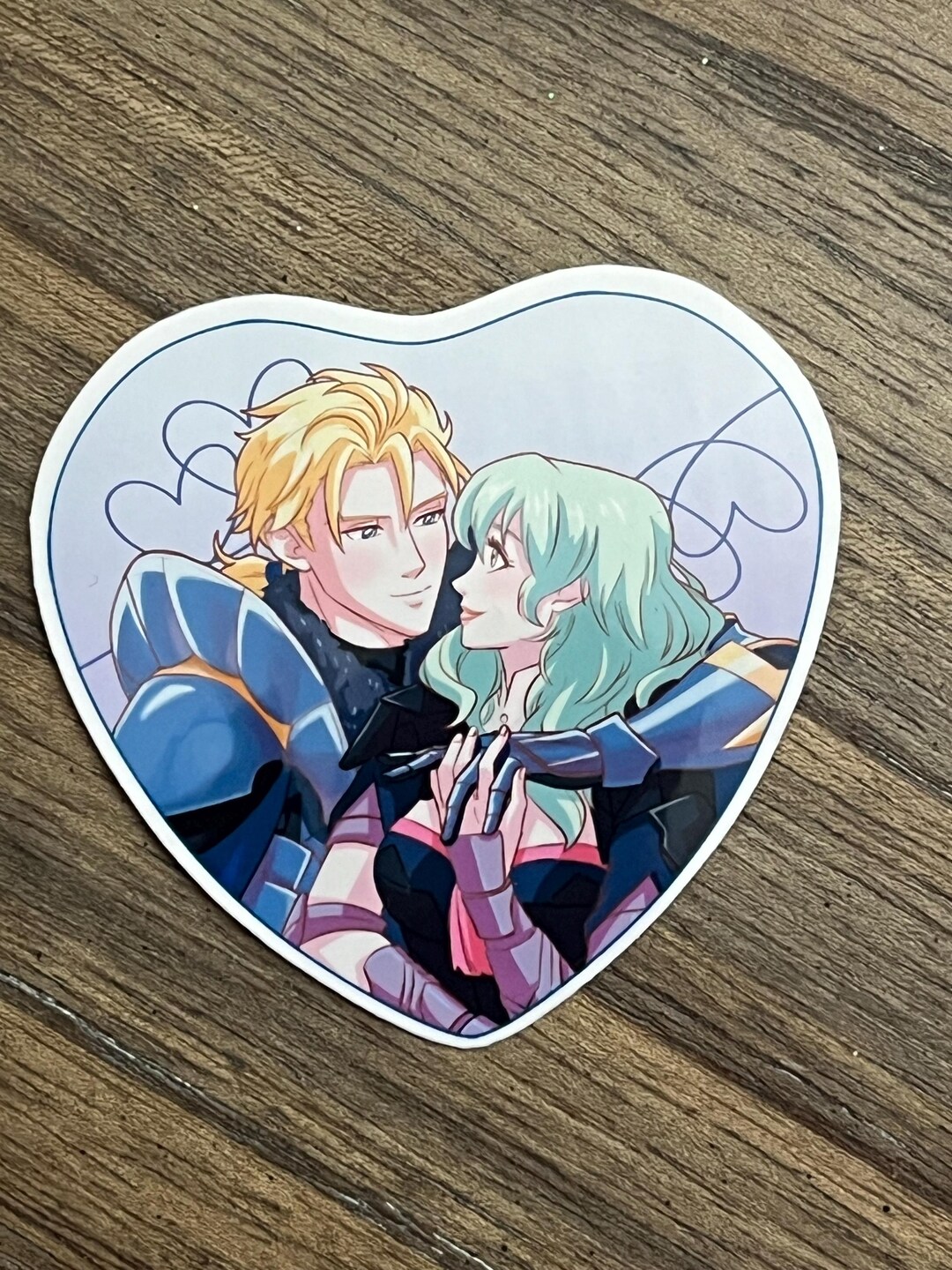 Dimileth Dimitri X Byleth Fire Emblem Three Houses Ship Stickers - Etsy