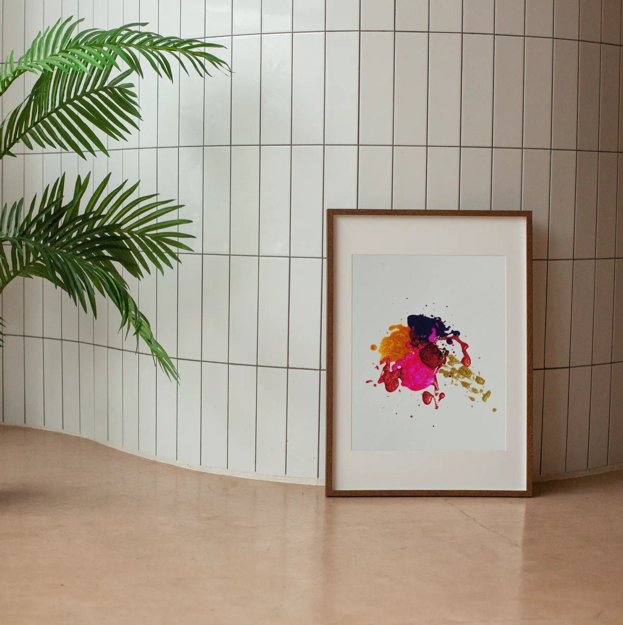 Paint Splash Printable, Paint Splash Print, Abstract Art Print ...