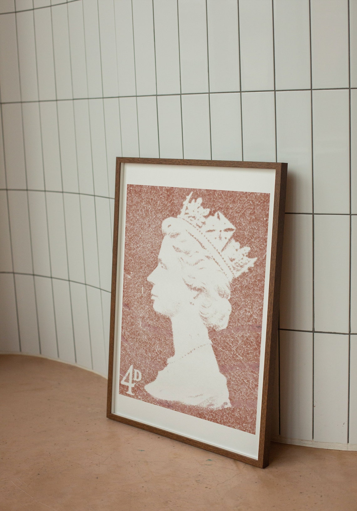 Queen Printable Stamp Printable Queen Elizabeth II - Etsy